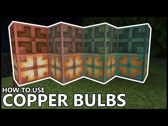How to make and use copper bulb in Minecraft 1.21