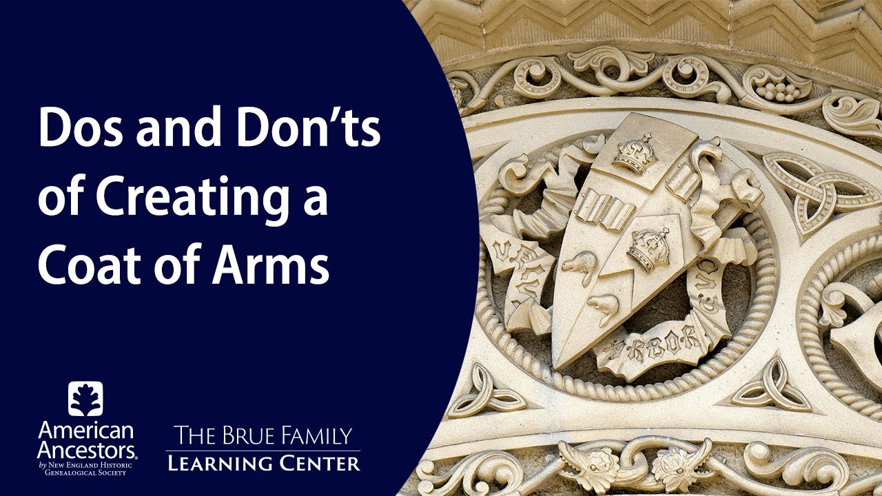Dos and Don’ts of Creating a Coat of Arms: Helpful Hints for Americans