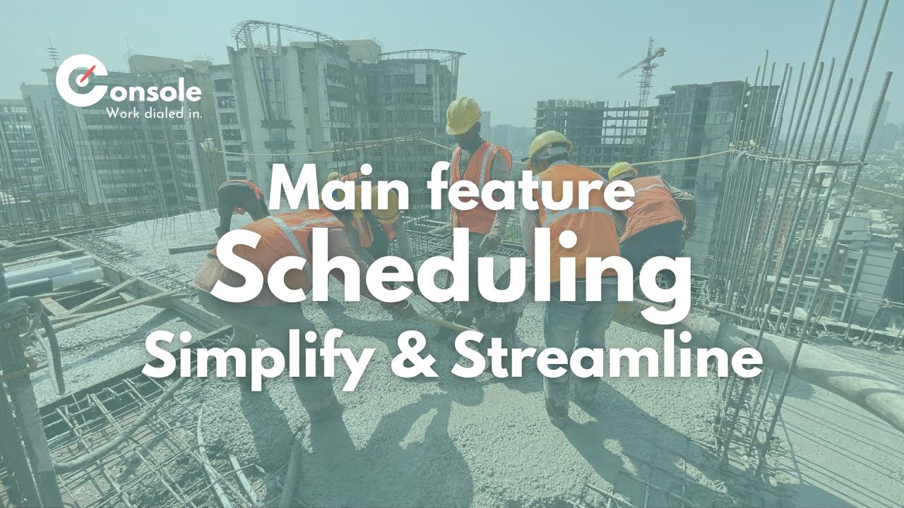 Crew Console Scheduling Overview