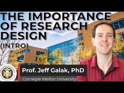 The Importance of Research Design - Introduction (Marketing Research Module 1, Video 1)