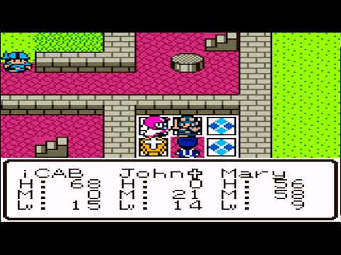 Dragon Warrior I & II GBC - Dragon Warrior II - Part 5: The Sun,Star, & Water Seal