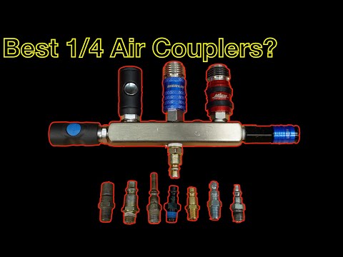 Best Air Couplers 1/4, Safety Couplers