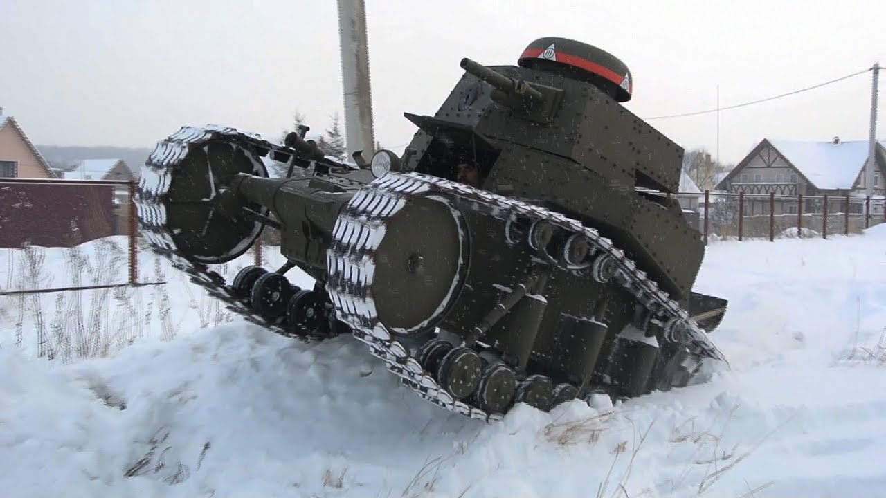 A Russian MS-1 Tank Is Built from Scratch in Front of Your Eyes ...