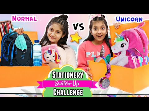 Stationery SWITCH UP Challenge - MYSTERY BOX | MyMissAnand