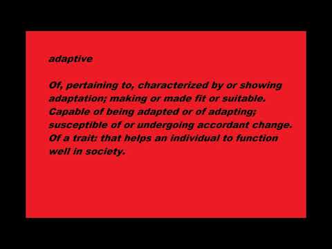 adaptive meaning