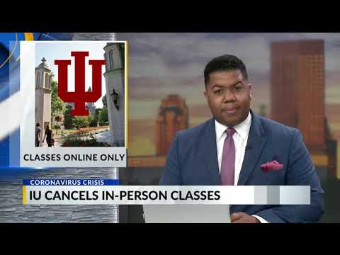 Indiana University moves to online classes