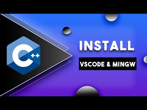 Install VSCode and MINGW in windows 10 for c++