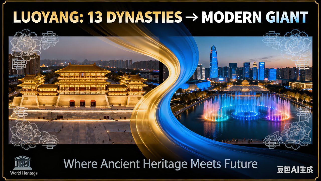Luoyang: The Ancient Capital of 13 Dynasties – Journey Through 4,000 Years of Chinese History | 4K