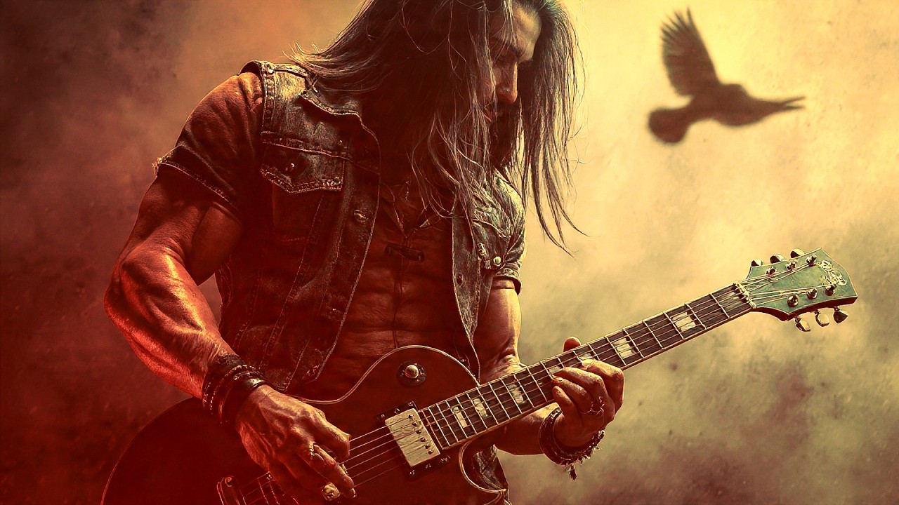 1 Hour Emotional Rock Music / The Dark Raven´s Soul