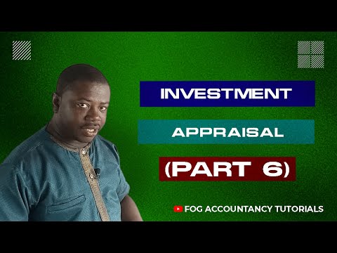 INVESTMENT APPRAISAL (PART 6) - INTERNAL RATE OF RETURN