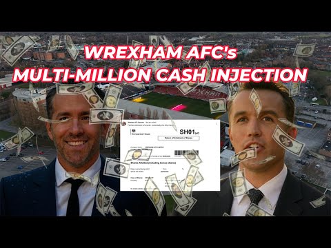 WREXHAM AFC RECEIVE MULTI-MILLION CASH INVESTMENT
