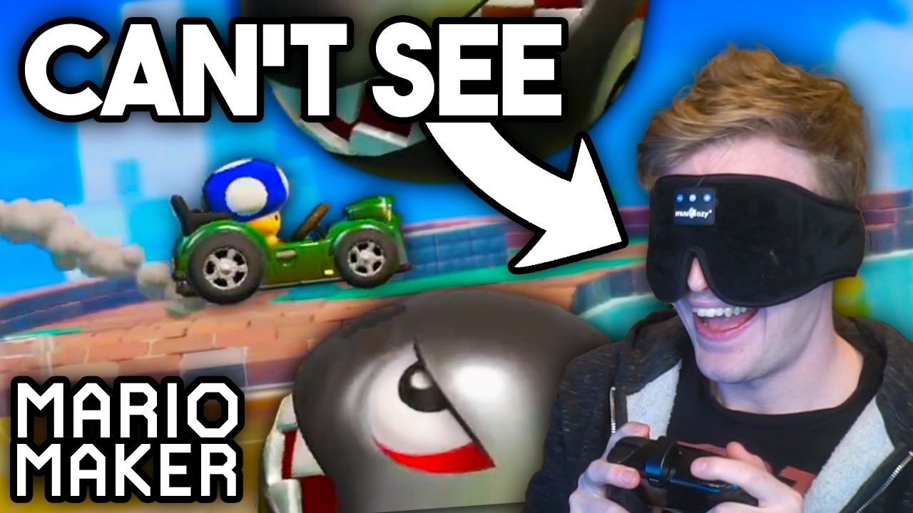 How I Beat Mario Maker’s Most Popular Levels BLINDFOLDED