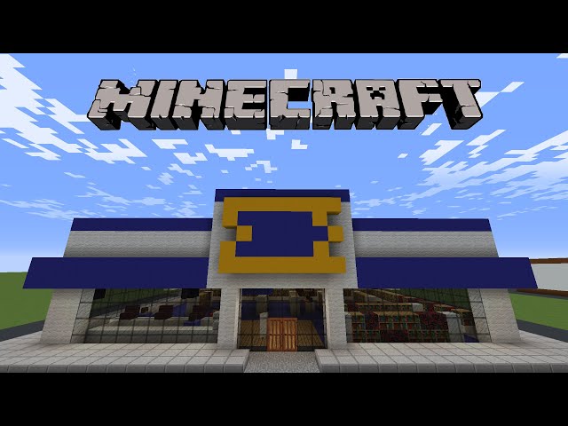 Blockbuster Video Store Minecraft Map