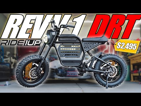 Revv 1 Moped-Style Electric Bike | Ride1Up Ebikes