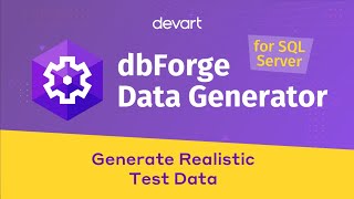 dbForge Data Generator for SQL Server Reviews, Prices & Ratings | GetApp South Africa 2025