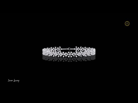 Gold Diamond Tennis Bracelet for Women – Lab Grown Luxury Jewelry | #IvevarLuxury #usa