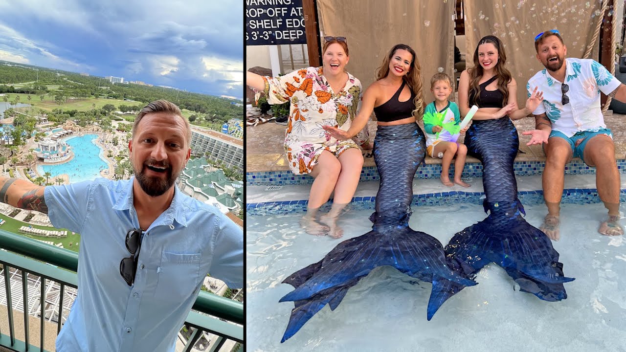 MyDisneyFix | Orlando World Center Marriott Tour + Mermaids & Glow ...