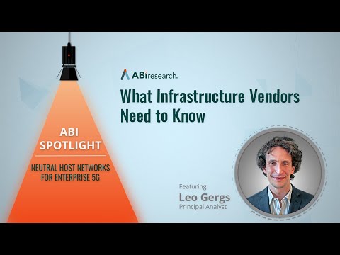 What Infrastructure Vendors Need to Know About Neutral Host Networks for Enterprise 5G
