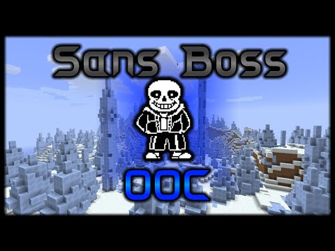 Sans Boss One Command Minecraft Project