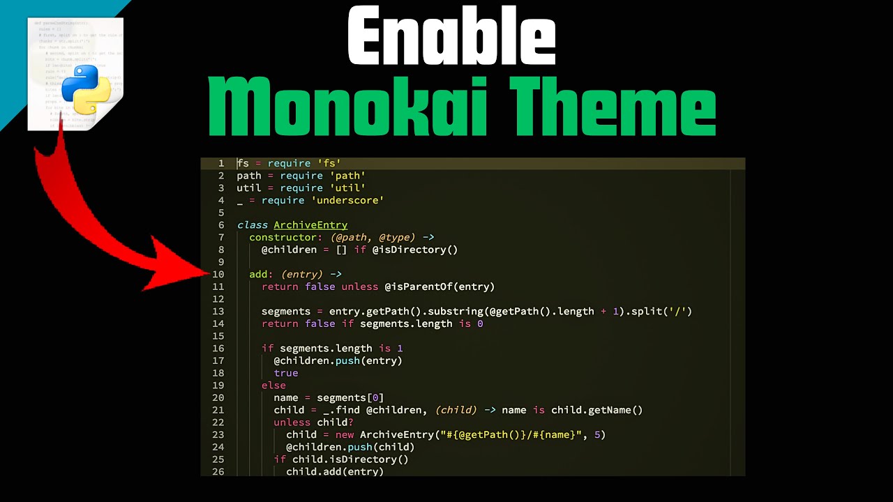 Dark Monokai Theme For Python | Python Idle Custom Themes | Idle Dark Theme