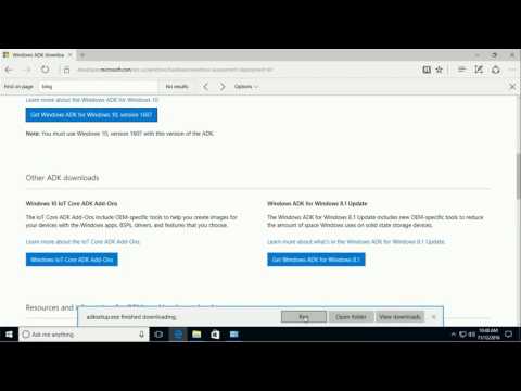 Windows Performance ToolKit Setup