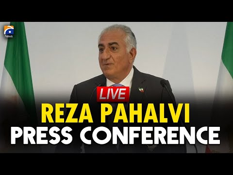 🔴 LIVE: 𝗥𝗲𝘇𝗮 𝗣𝗮𝗵𝗹𝗮𝘃𝗶 𝗔𝗱𝗱𝗿𝗲𝘀𝘀𝗲𝘀 𝗜𝗻𝘁𝗲𝗿𝗻𝗮𝘁𝗶𝗼𝗻𝗮𝗹 𝗠𝗲𝗱𝗶𝗮 | Iran Crisis Response | Geo News English
