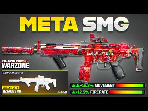 the *NEW* #1 BEST SMG META LOADOUT in WARZONE BO6 SEASON 4! (Best C9 Class Loadout for Warzone 3)