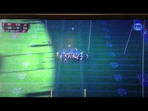 Akers 63 yd field goal