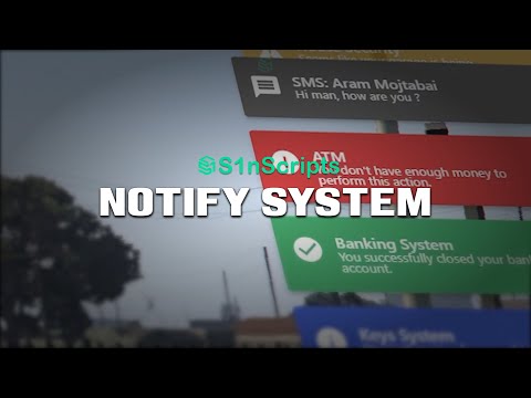 [STANDALONE] The Notify System - Releases - Cfx.re Community