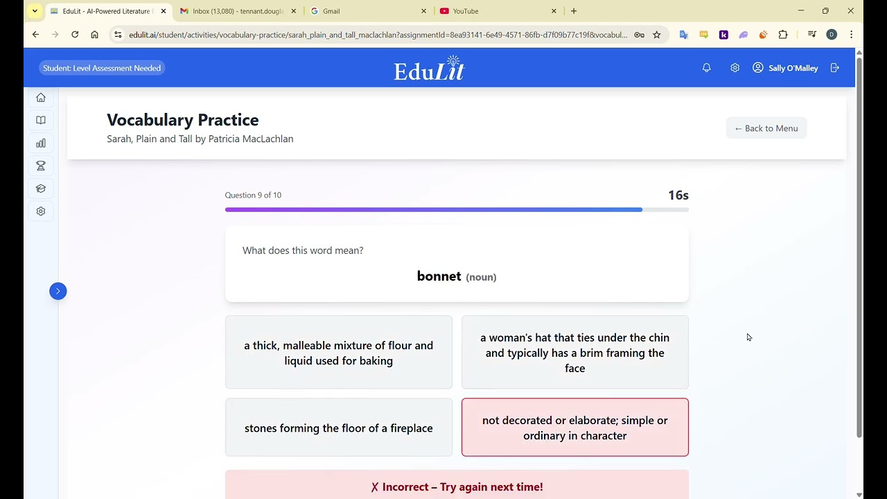 EduLit - Student - Assignment Completion, Dashboard, Library