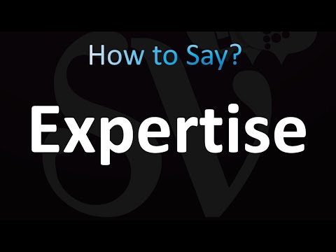 How to Pronounce Expertise (Correctly!)