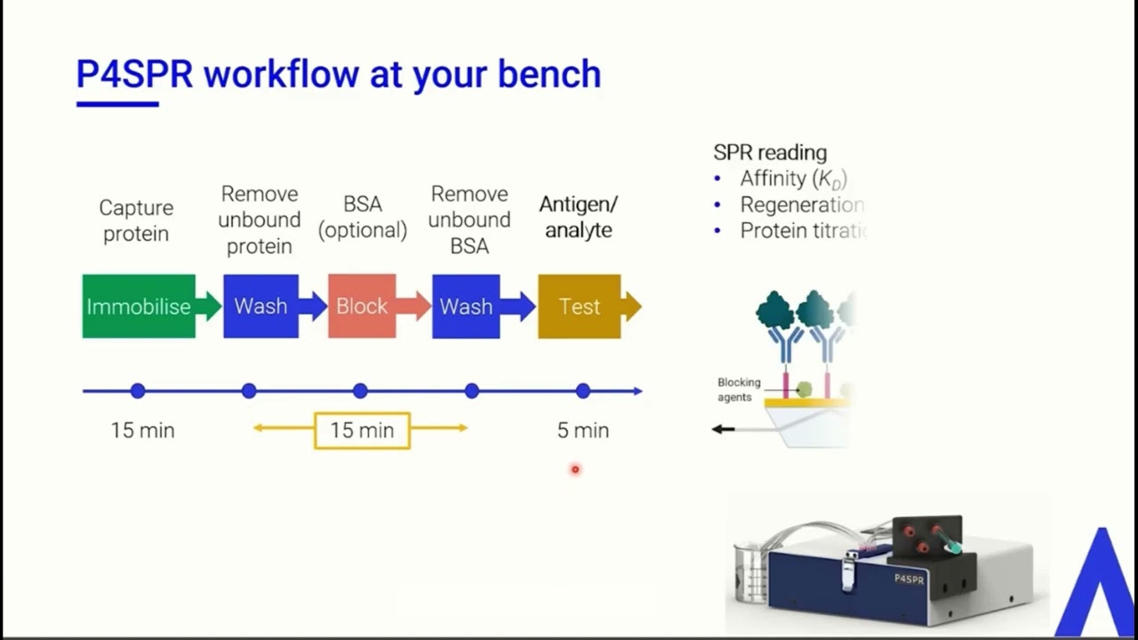 Affinité Instruments P4SPR Workflow Explainer