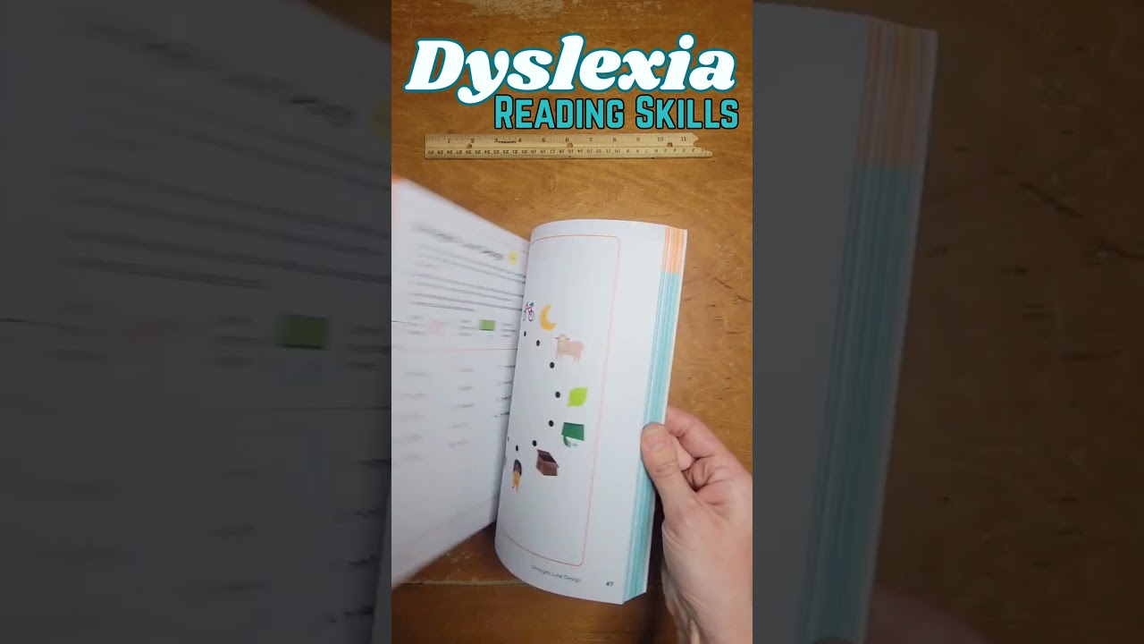 Learn to Read for Kids with Dyslexia workbook! Fun activities #reading #Dyslexia #homeschool