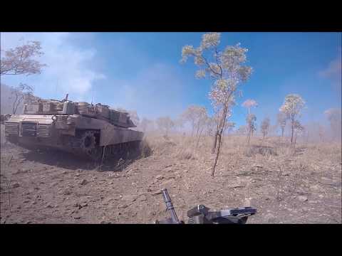 Australian M1A1 Tanks