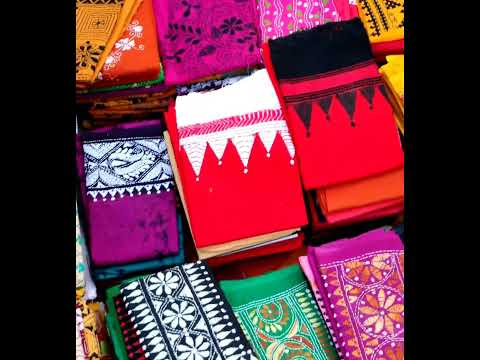 Sonajhuri Haat Shantiniketan #sonajhuri #saree #deblina #minivlog #shorts #bolpur #santiniketan #