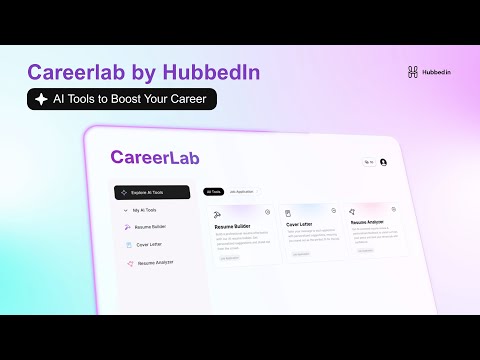 Introducing Careerlab by HubbedIn – AI Tools to Boost Your Career