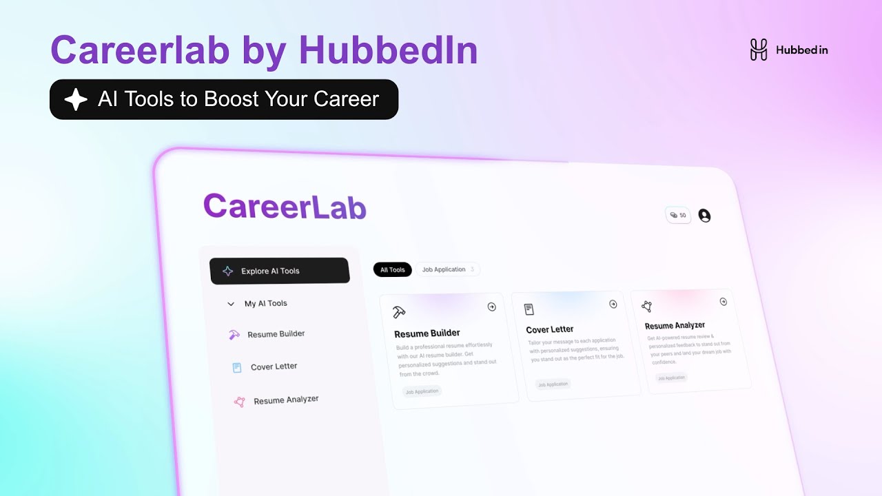 Introducing Careerlab by HubbedIn – AI Tools to Boost Your Career
