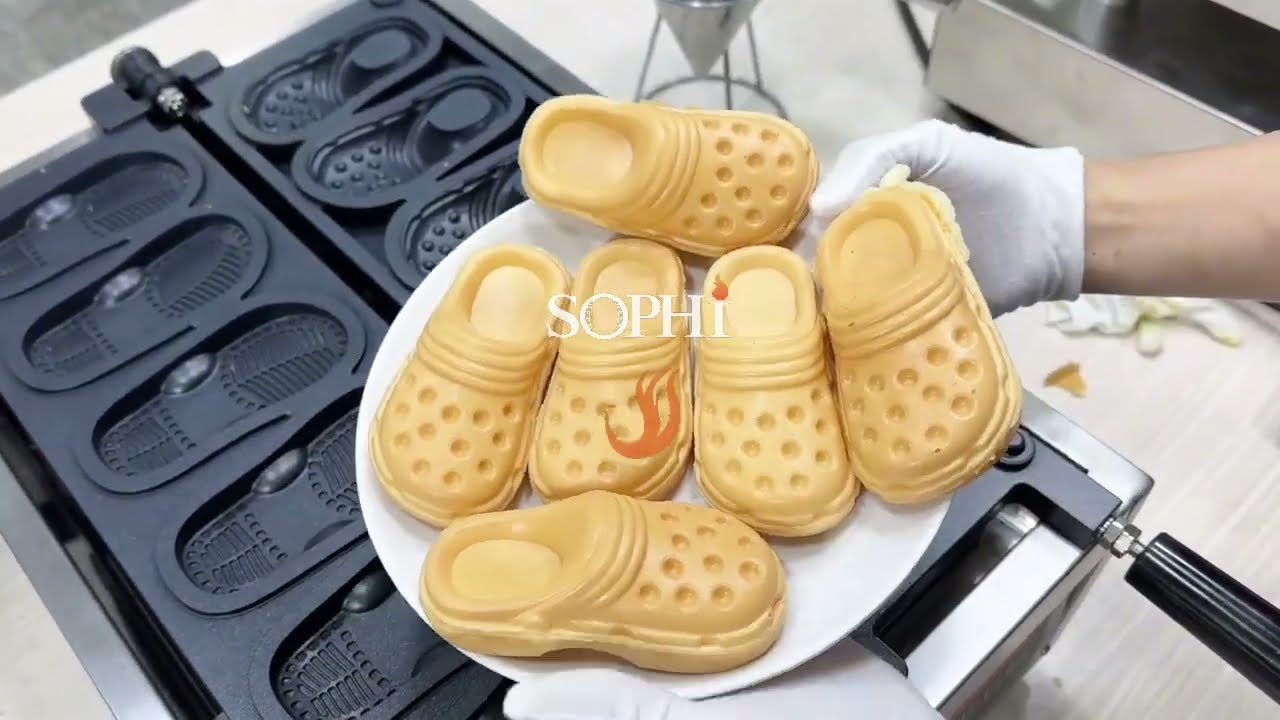 edible crocs waffle pancake