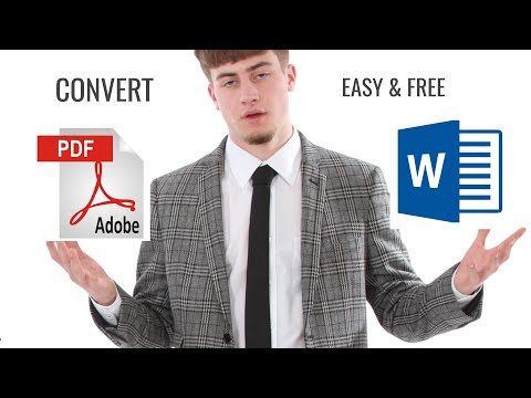How to Convert PDF to Word Document | Free and Easy