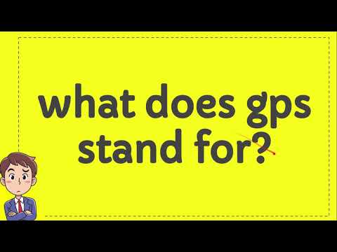 what does gps stand for?