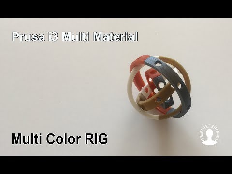 Download free STL file Multi Color Rig (4 color) • 3D printer object ...