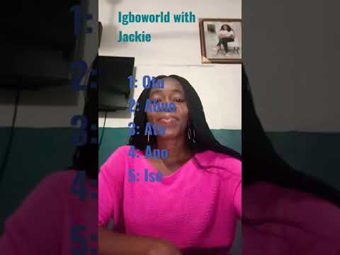Let's learn to count in Igbo