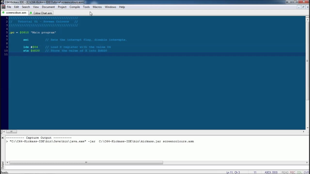 C64 Programming Tutorial #1