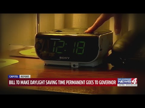 Bill to make daylight saving time permanent goes to governor