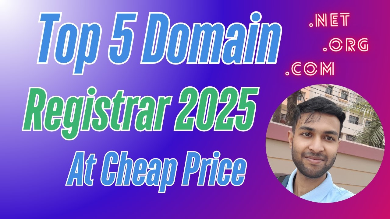 Top 5 Best Cheap Domain Registration Providers You Shouldn't Miss! In 2025