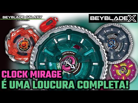 CLOCK MIRAGE é a nova loucura de BEYBLADE X! – Beyblade Galaxy