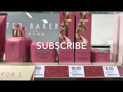 Ted bakerβs London No7 gift set boots shop with me
