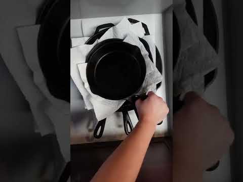 Cast Iron Storing Hack #Shorts