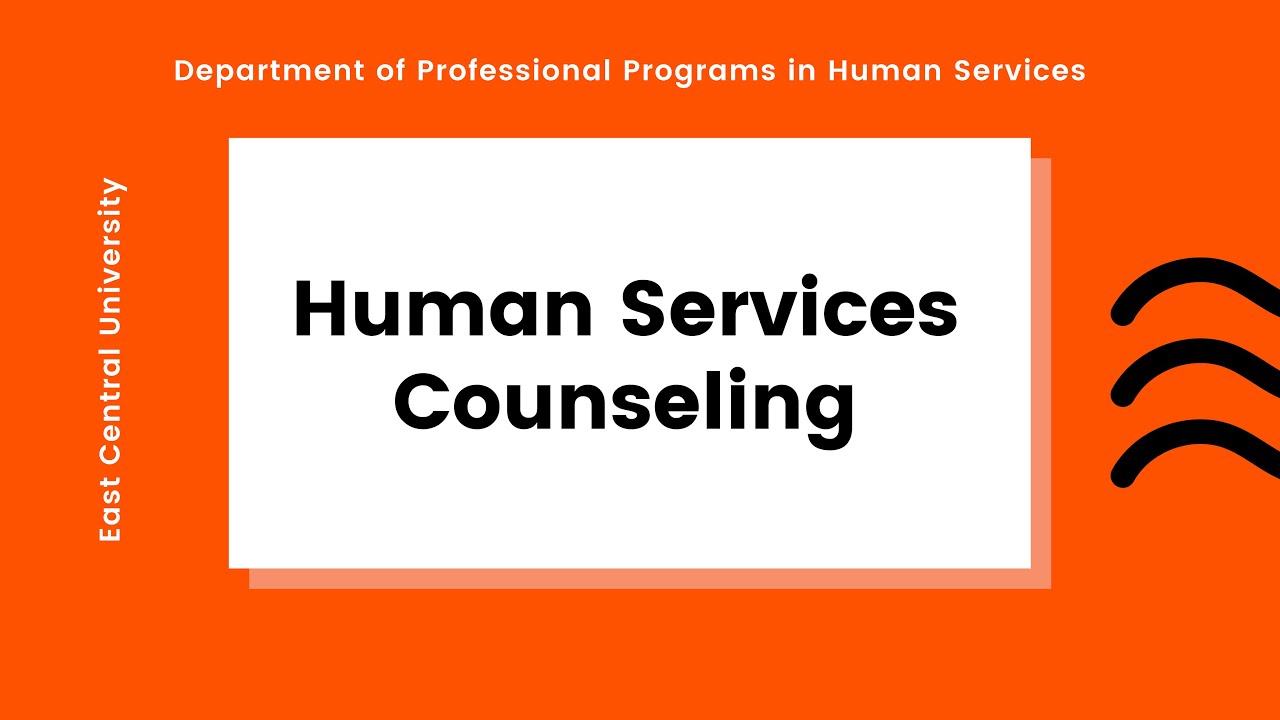 Human Services Counseling Program Video