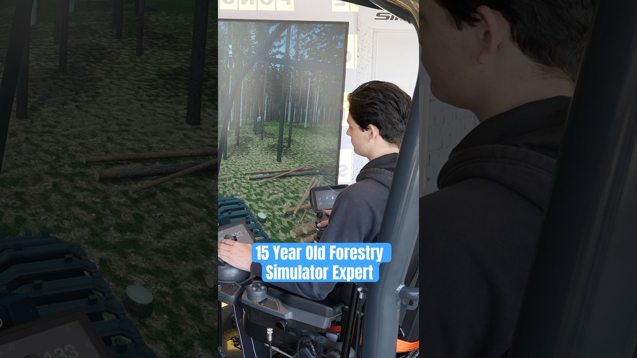 Forestry Simulator Expert #forestry #simulator #heavyequipment